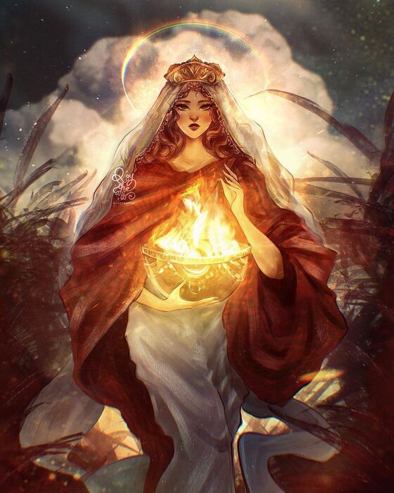 Lady Hestia (Hesztia) :: Little Witch